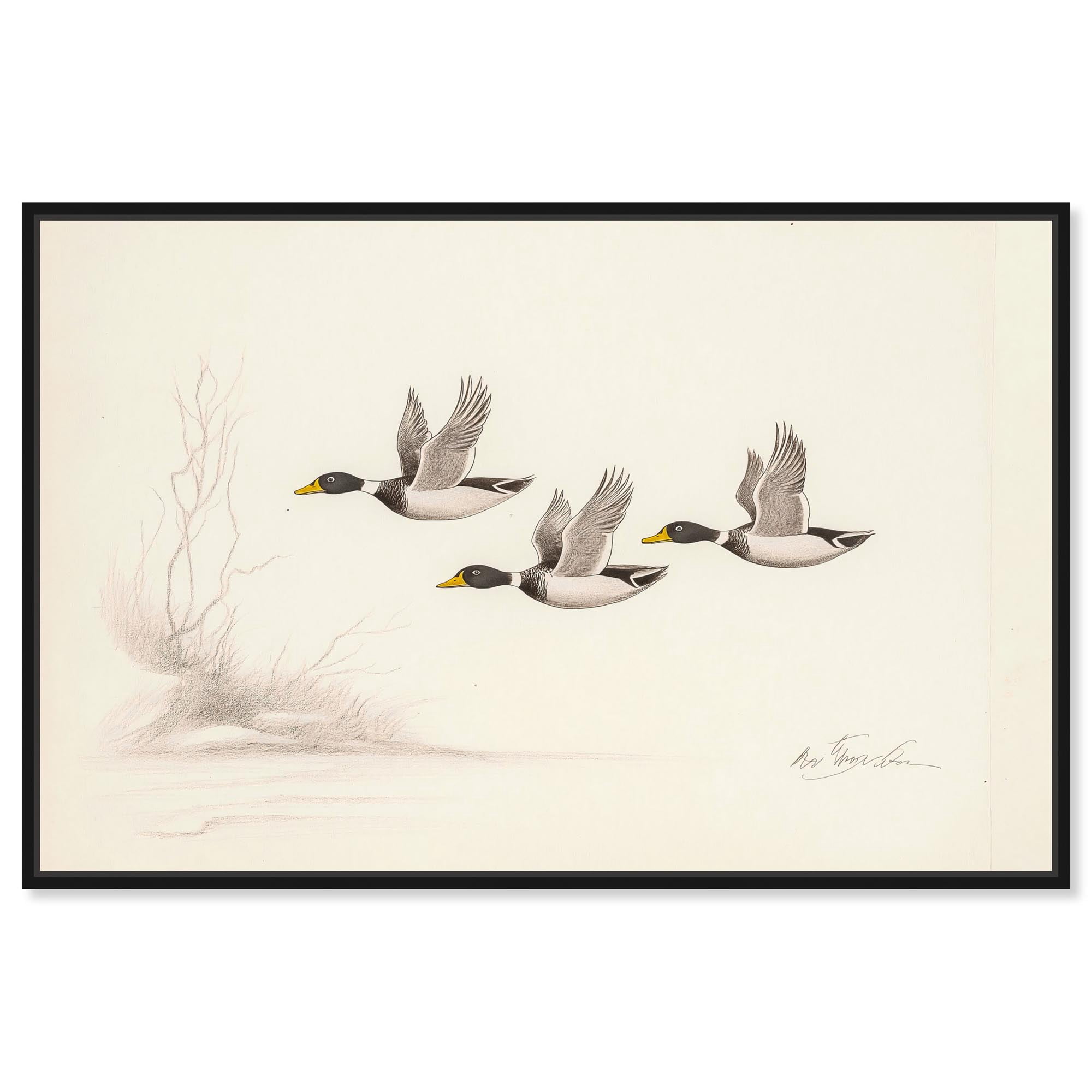 Faded Memories Canvas Farmhouse Art by Art Remedy, Black Frame, 15" x ...