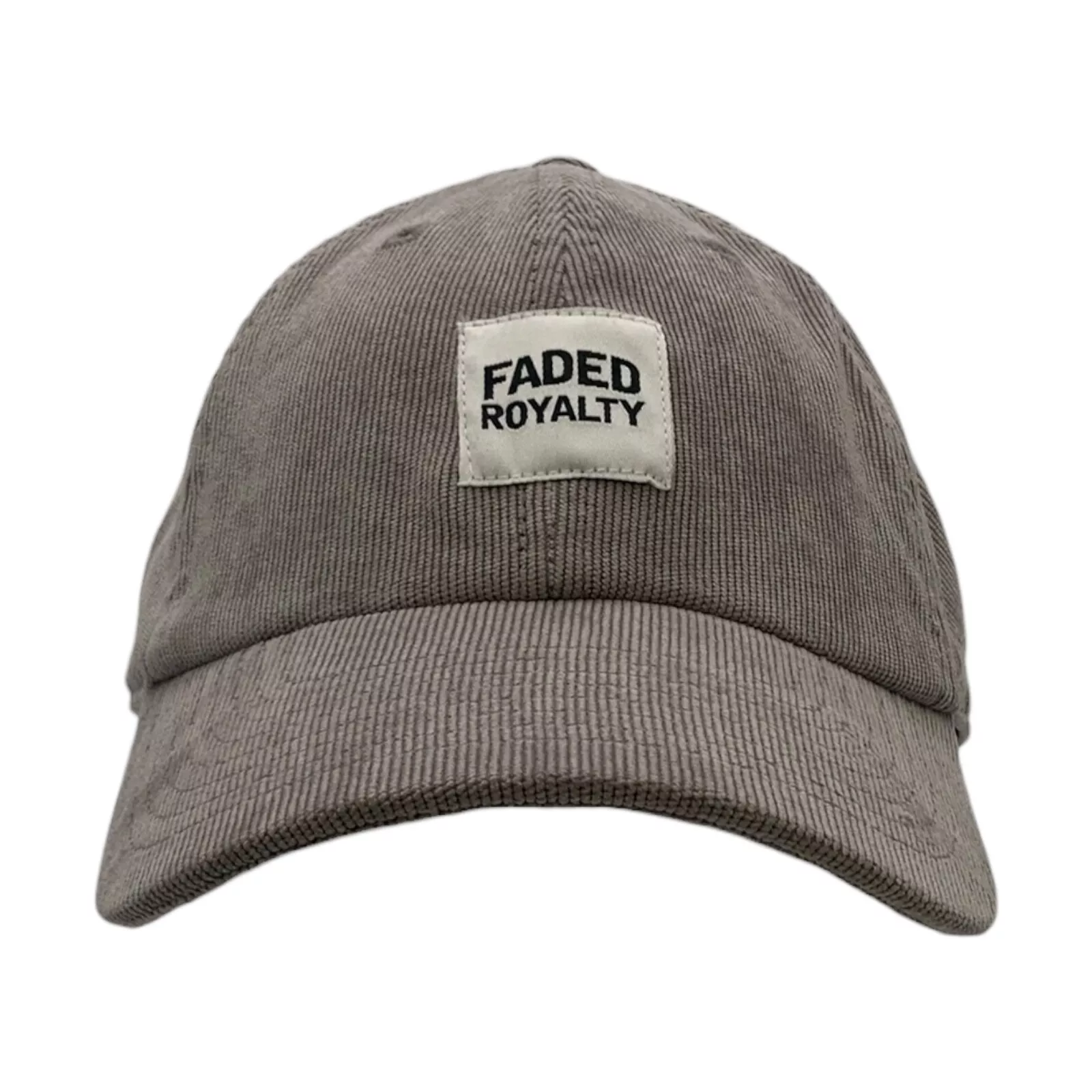 Faded Royalty Men's Dad Corduroy Woven Cap Grey - Walmart.com