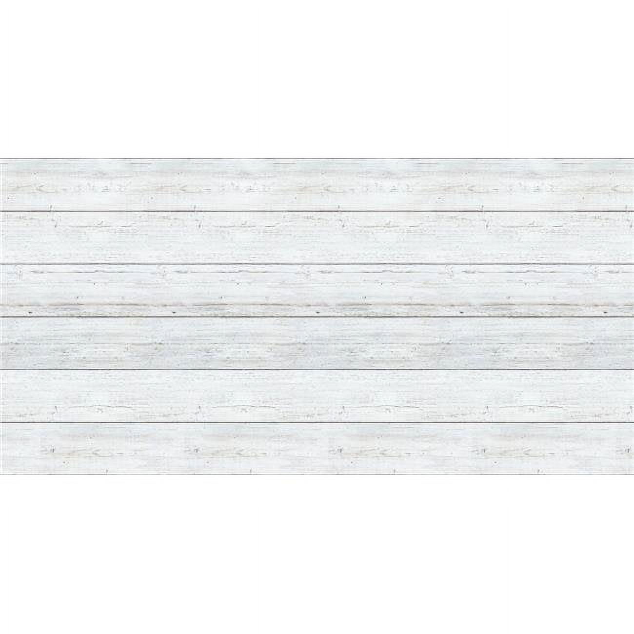Fadeless 2004574 48 in. x 12 ft. Designs Paper Roll, White Shiplap ...