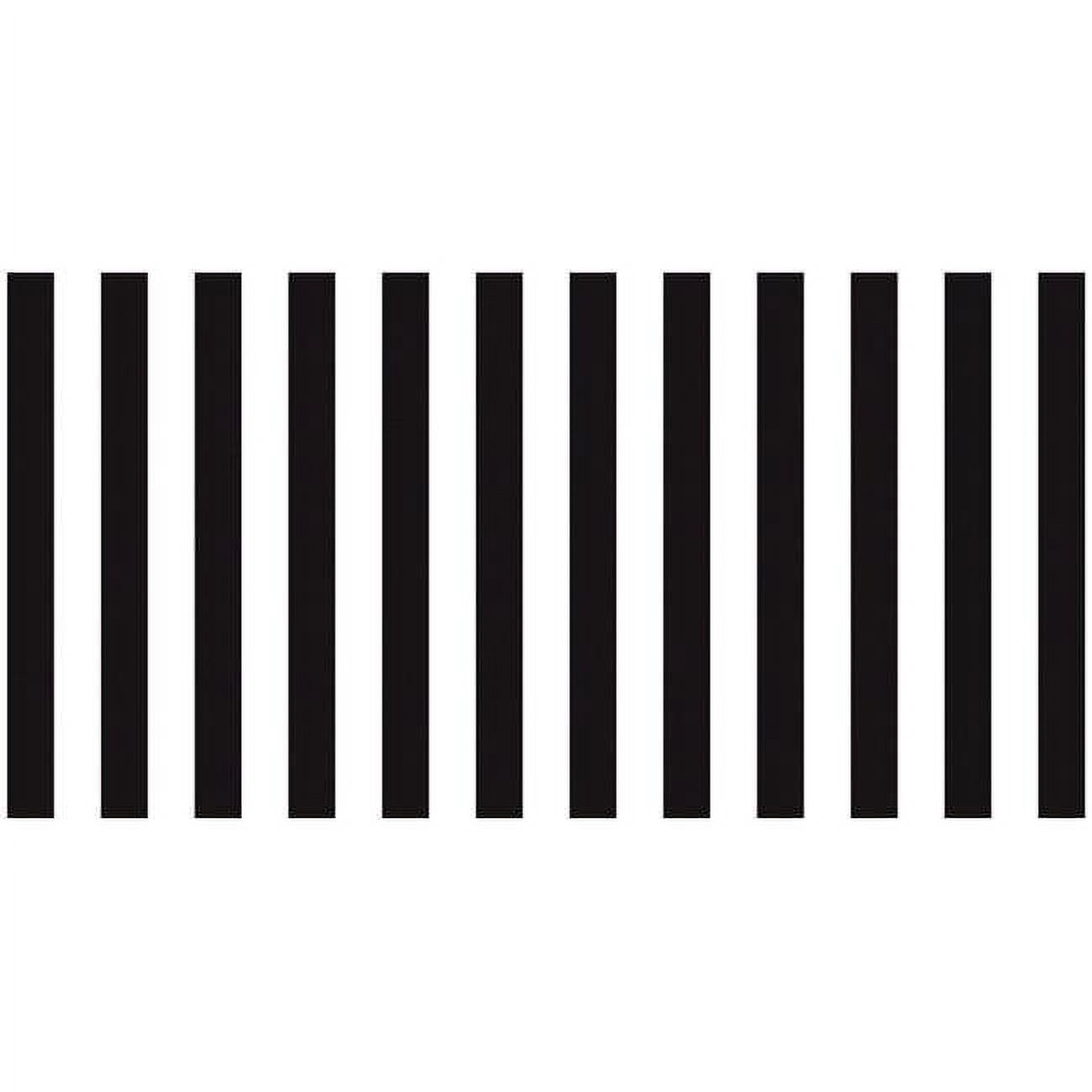 Fadeless 2023391 48 in. x 12 ft. Desings Paper Roll, Black Stripe ...