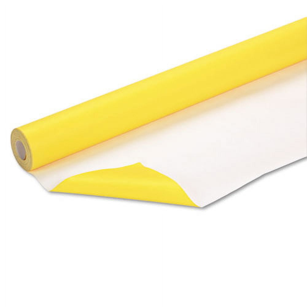 Fadeless Paper Roll, 50 lb Bond Weight, 48" x 50 ft, Canary | Bundle of ...