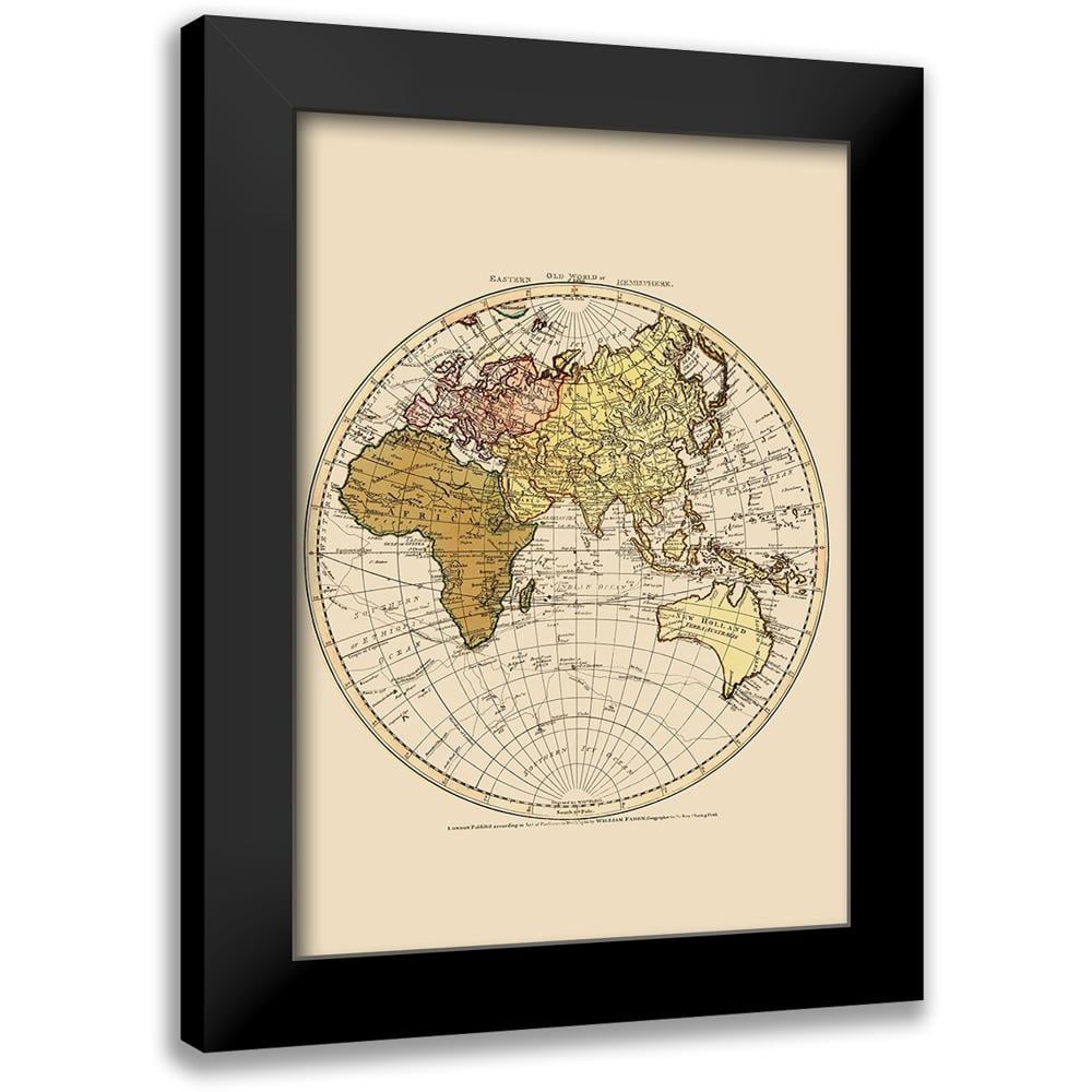 Faden 11x14 Black Modern Framed Museum Art Print Titled - Eastern ...