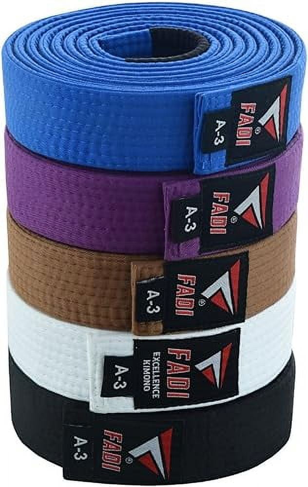 Brazilian Jiu Jitsu Belts by Fadi Sports - Durable Unisex for Adults ...