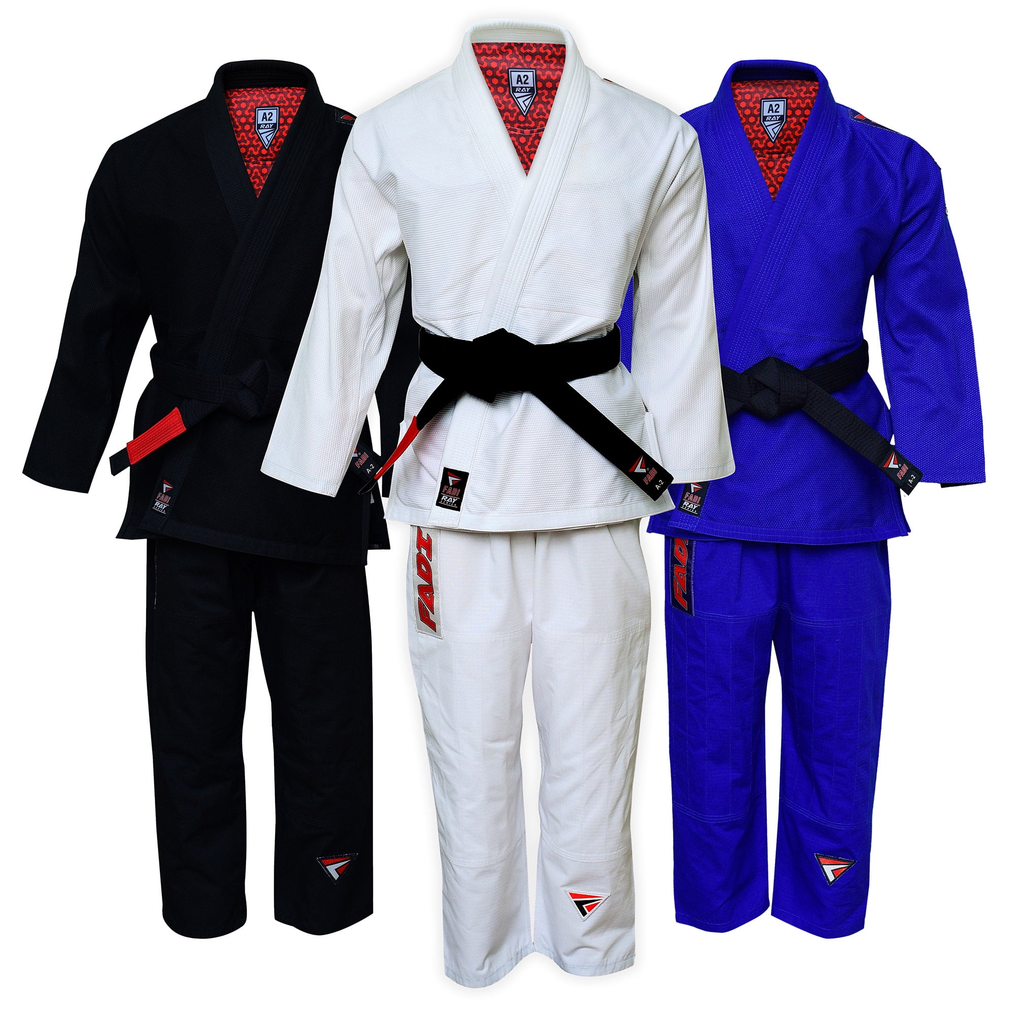 Brazilian Jiu Jitsu Gi Ray series by Fadi Sports - White Color ...