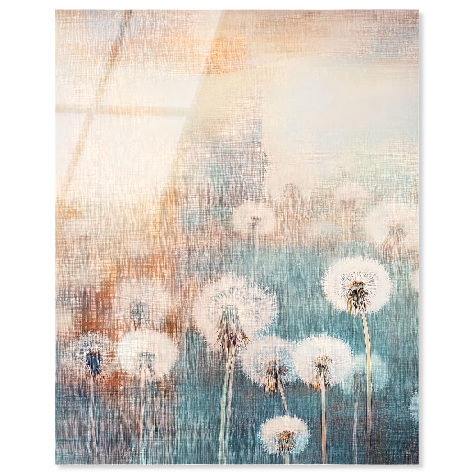 Fading Fluff I Acrylic Western Floral Art by Art Remedy, Ready to Hang ...