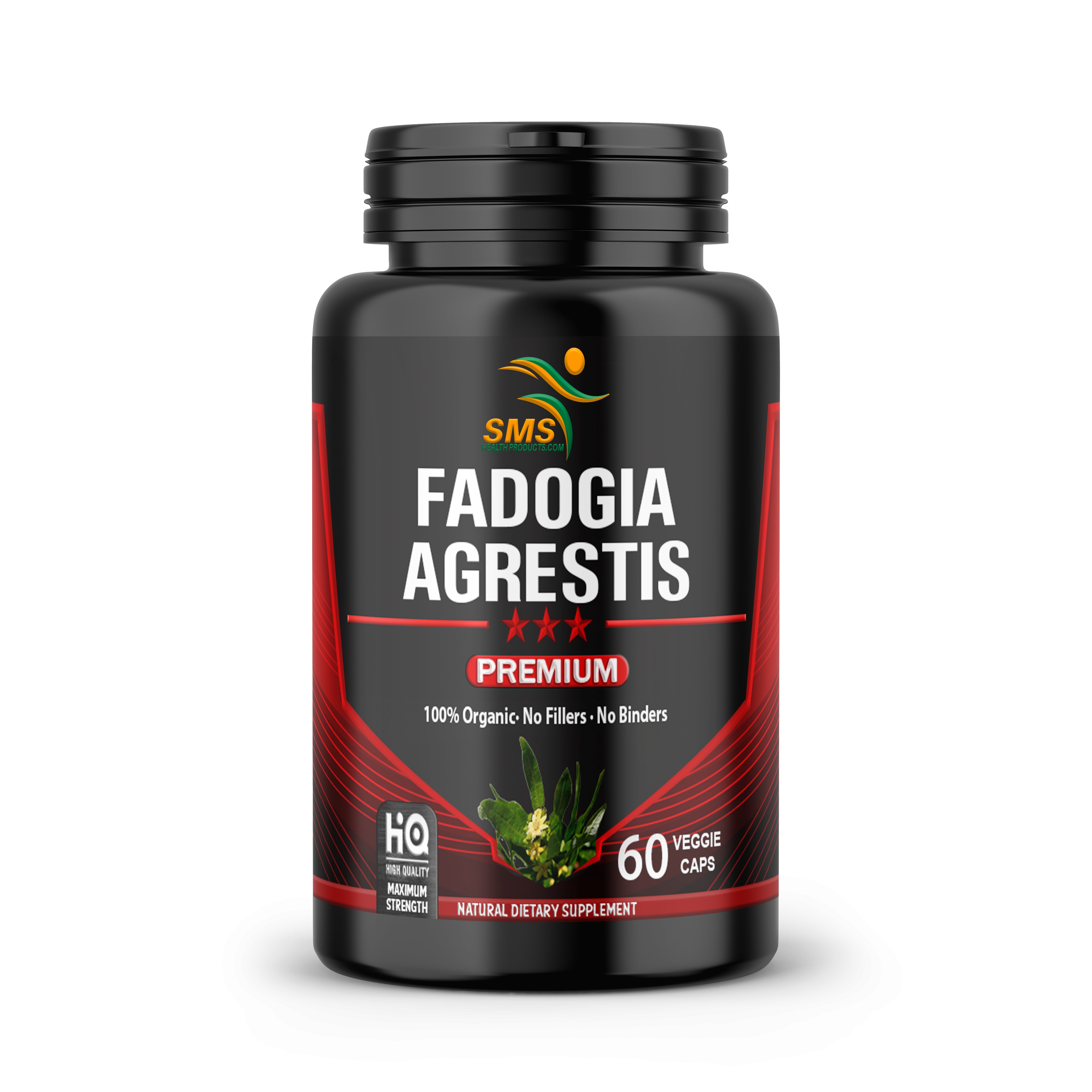 Fadogia Agrestis Pills 1,000mg (Maximum Strength) 10:1 Stem Extract 60 ...