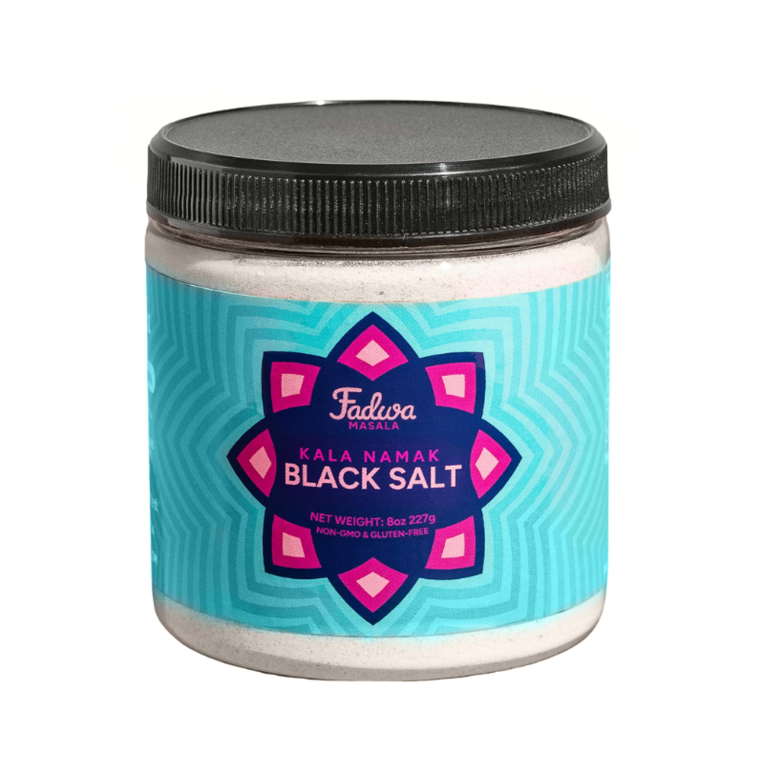 Fadwa Masala Black Salt BDF32 Kala Namak - 8 oz Jar, Authentic Desi ...