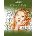 Faerie Coloring Book: Line Art, (Paperback) - Walmart.com
