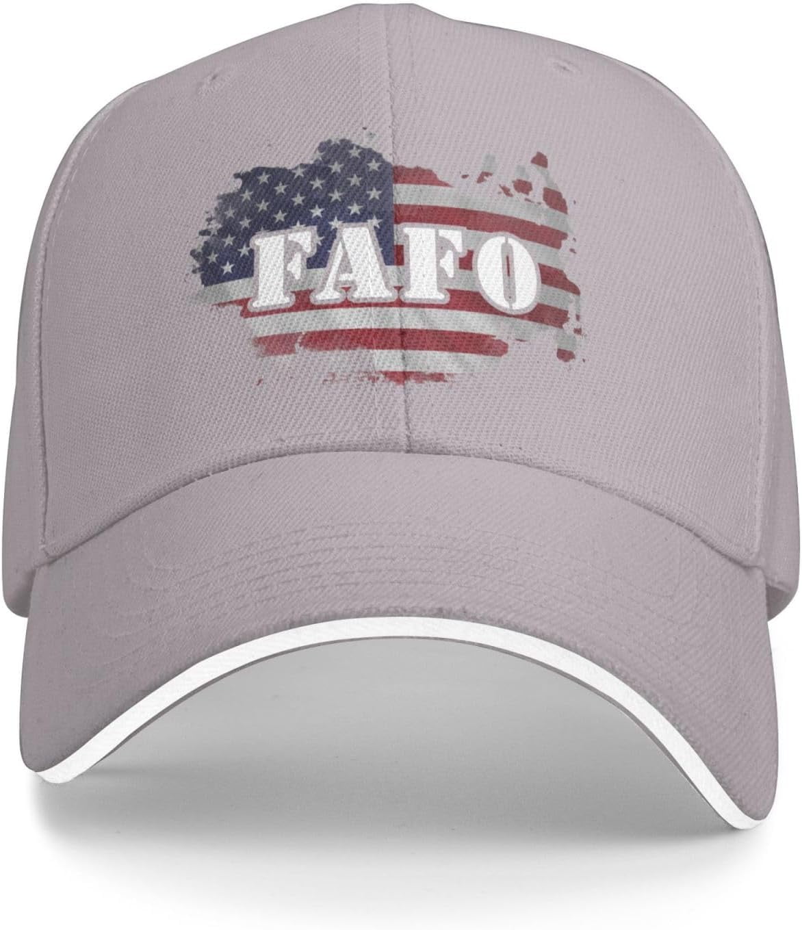 Fafo Hats Unisex Baseball Cap Sandwich Caps Casquette Dad Hat Black ...