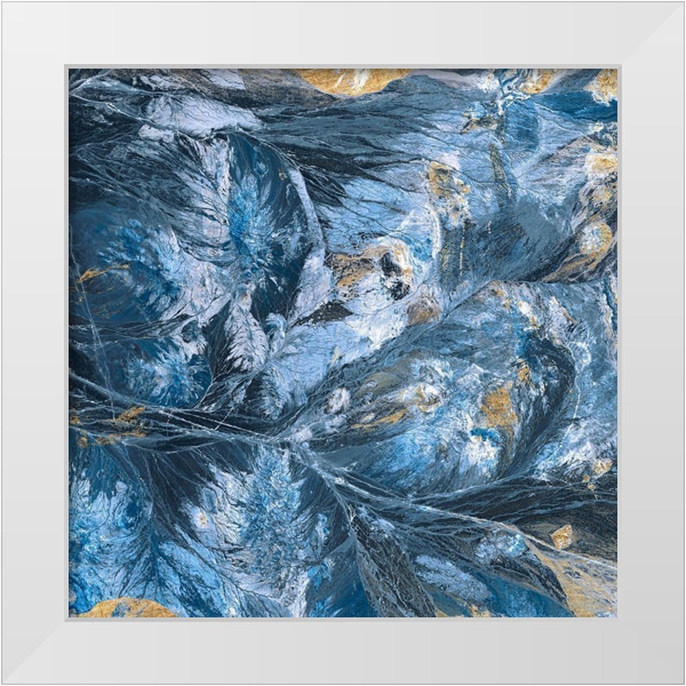 Fagalde, Jarman 12x12 White Modern Wood Framed Museum Art Print Titled ...