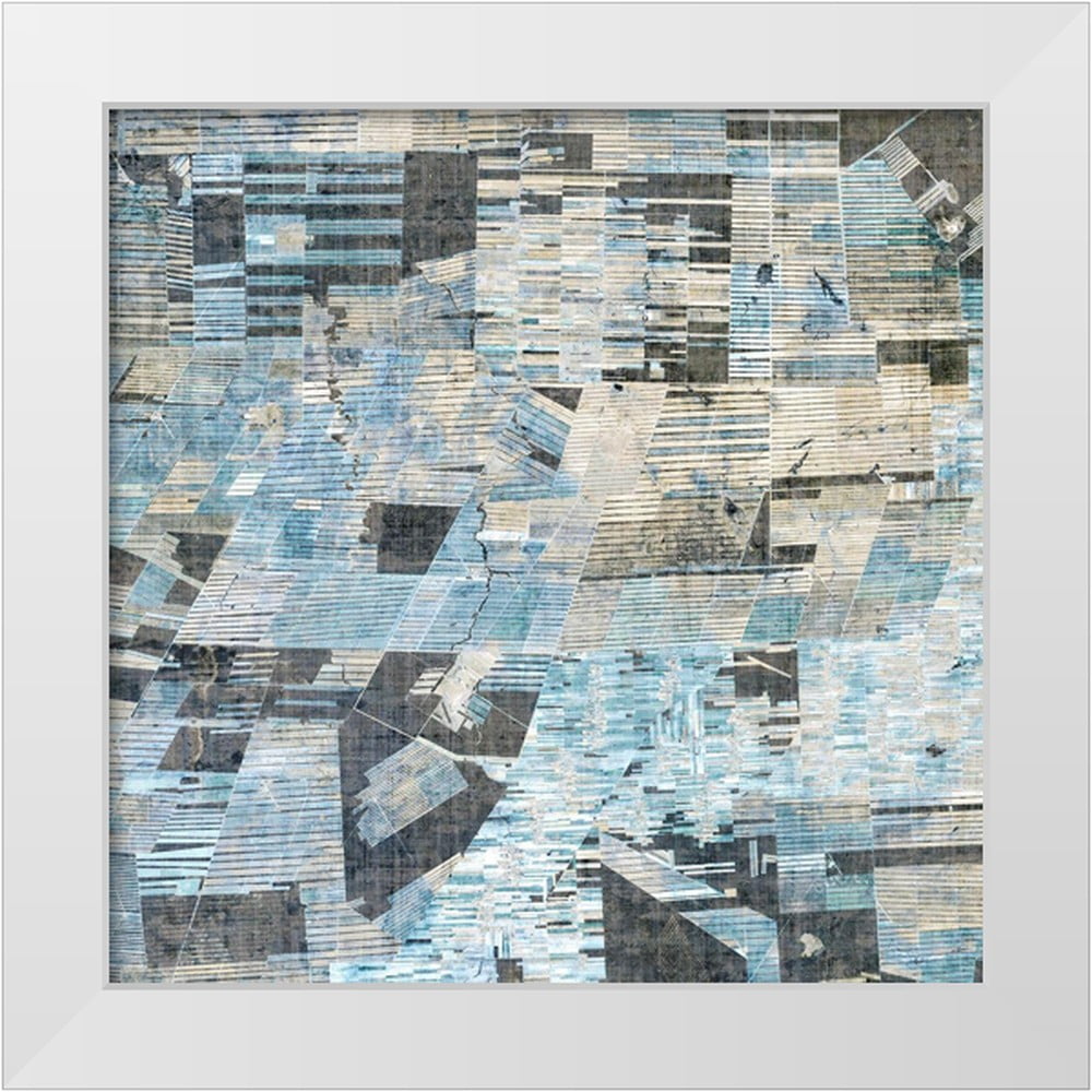 Fagalde, Jarman 20x20 White Modern Wood Framed Museum Art Print Titled ...