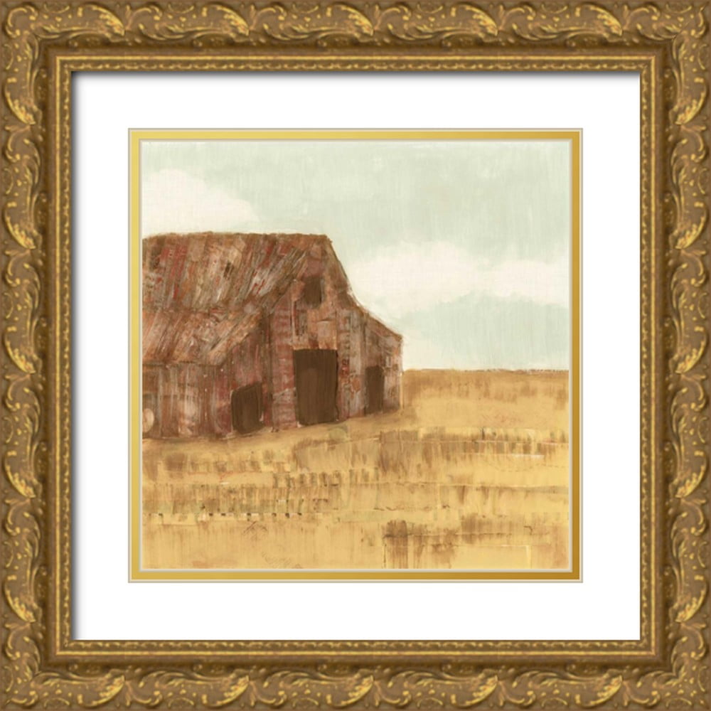 Fagalde, Jarman 26x26 Gold Ornate Wood Framed with Double Matting ...