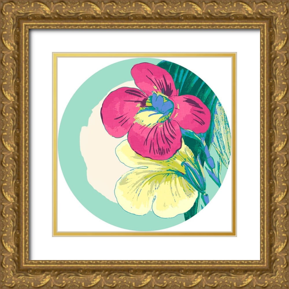 Fagalde, Jarman 26x26 Gold Ornate Wood Framed with Double Matting ...