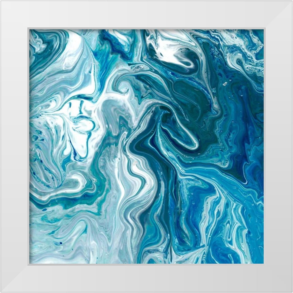 Fagalde, Jarman 26x26 White Modern Wood Framed Museum Art Print Titled ...