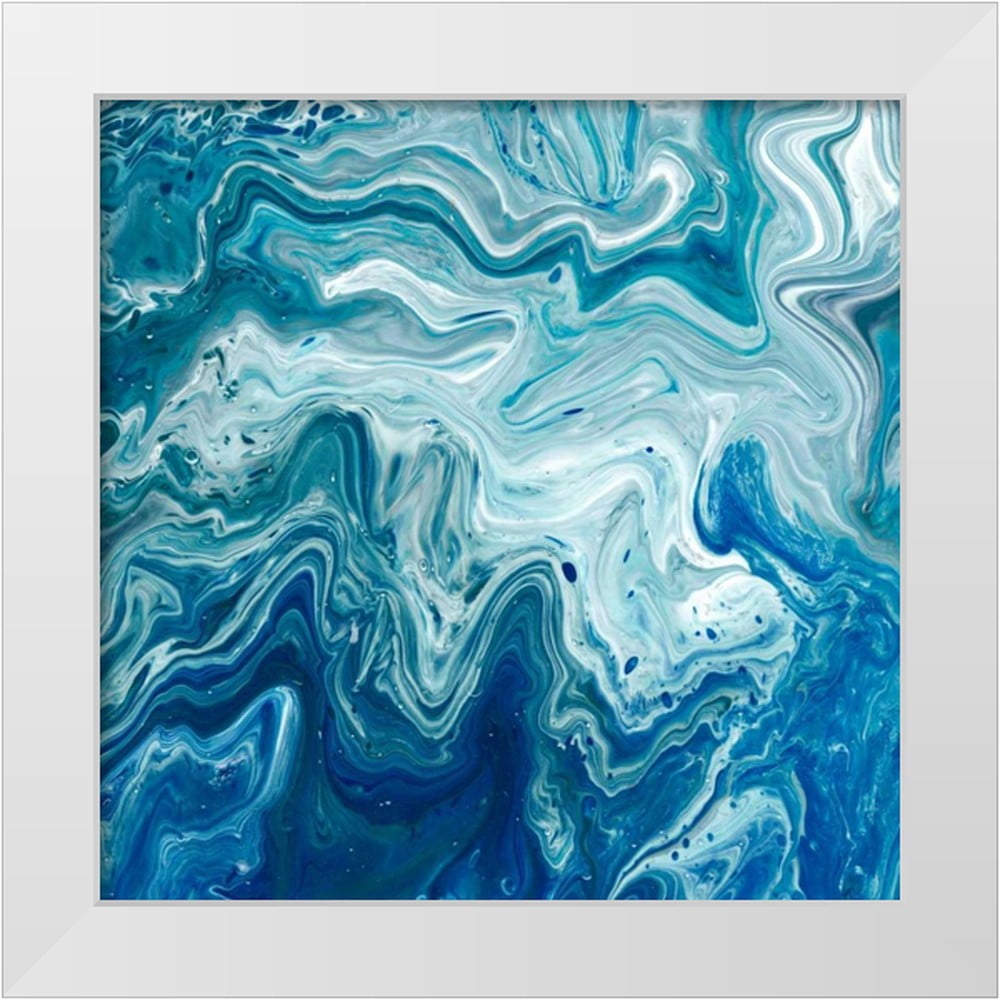 Fagalde, Jarman 26x26 White Modern Wood Framed Museum Art Print Titled ...