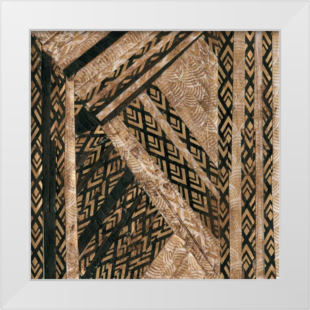 Fagalde, Jarman 26x26 White Modern Wood Framed Museum Art Print Titled ...