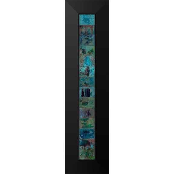 Olson, Charlene 12x12 Black Modern Framed Museum Art Print Titled ...