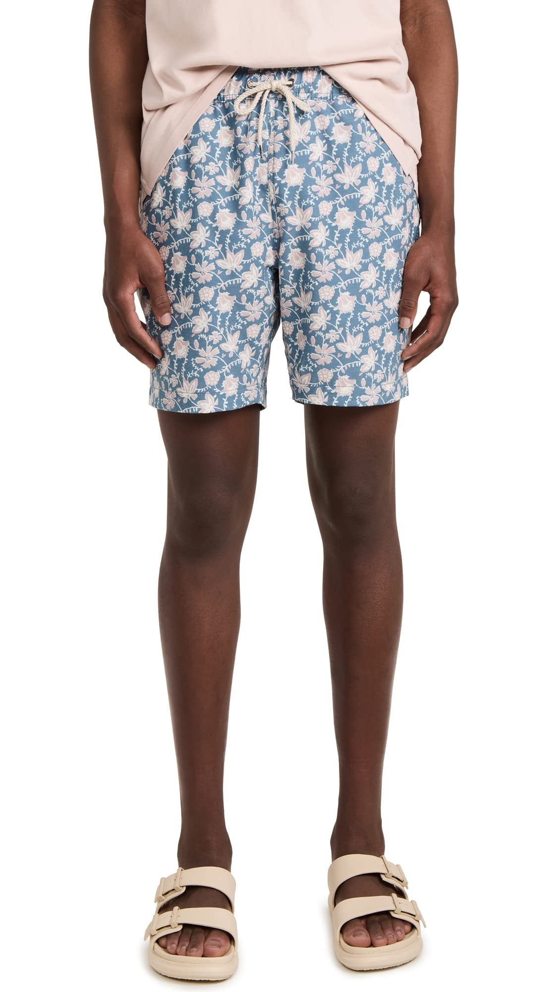 Faherty Men's Beacon Trunks 7.5", Faded Floral Batik, S - Walmart.com