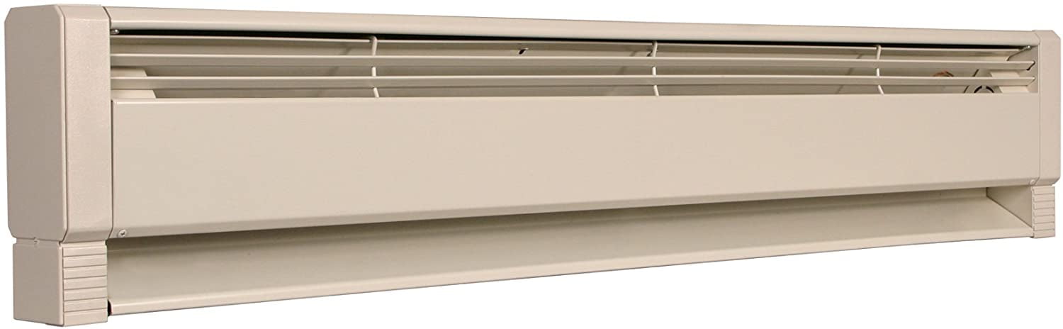 Fahrenheat White 1000W Hydronic Baseboard Space Heater for Maximum Room ...