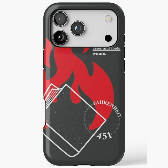 Fahrenheit Temperature Fire Art iPhone Case 17 to 11 Pro Max - Walmart.com