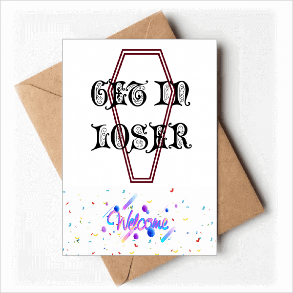 Failure Hiding Location Box Welcome Back Greeting Cards Envelopes Blank - Walmart.com