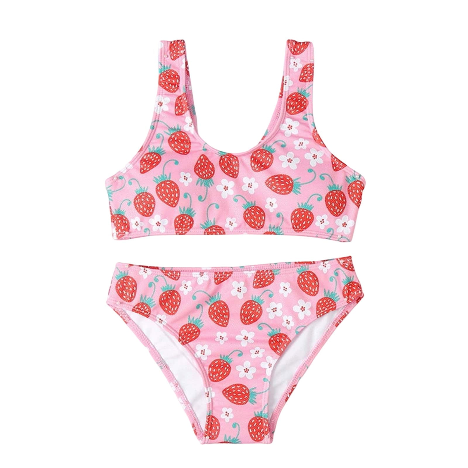 Fainosmny Girls' Bikini Hot Spring Vacation Beach Swimsuit Girls ...