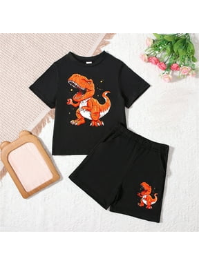 Lego Jurassic World Dinosaur Kids Short Sleeve 2 Piece Pajamas Set S21B221JW - Walmart.com