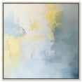 Faint Expanse Canvas Minimal Abstracts by Art Remedy, Silver Frame, 24 ...