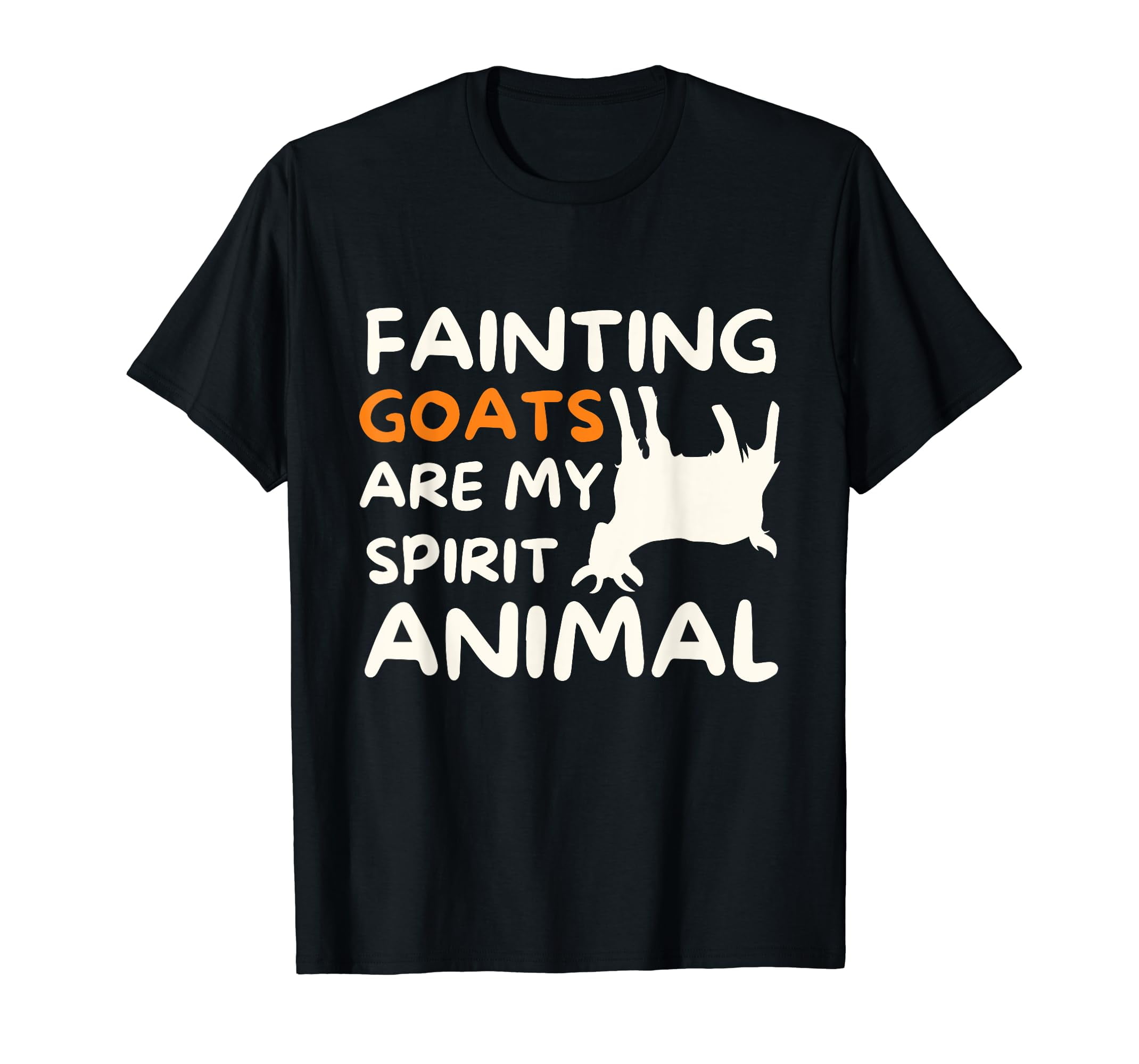 Fainting Goats Are My Spirit Animal - Funny Goat Lover T-Shirt ...