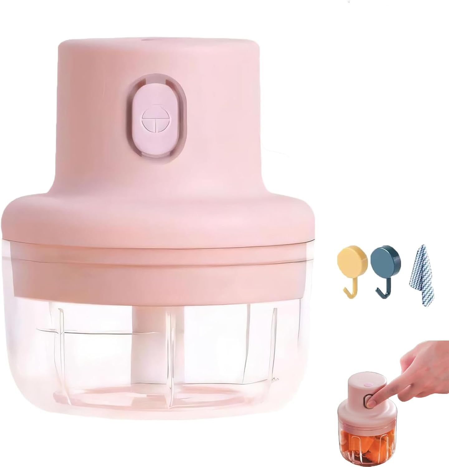 Fair Faction Food Chopper, Fairfaction Wireless Food Chopper Mini ...