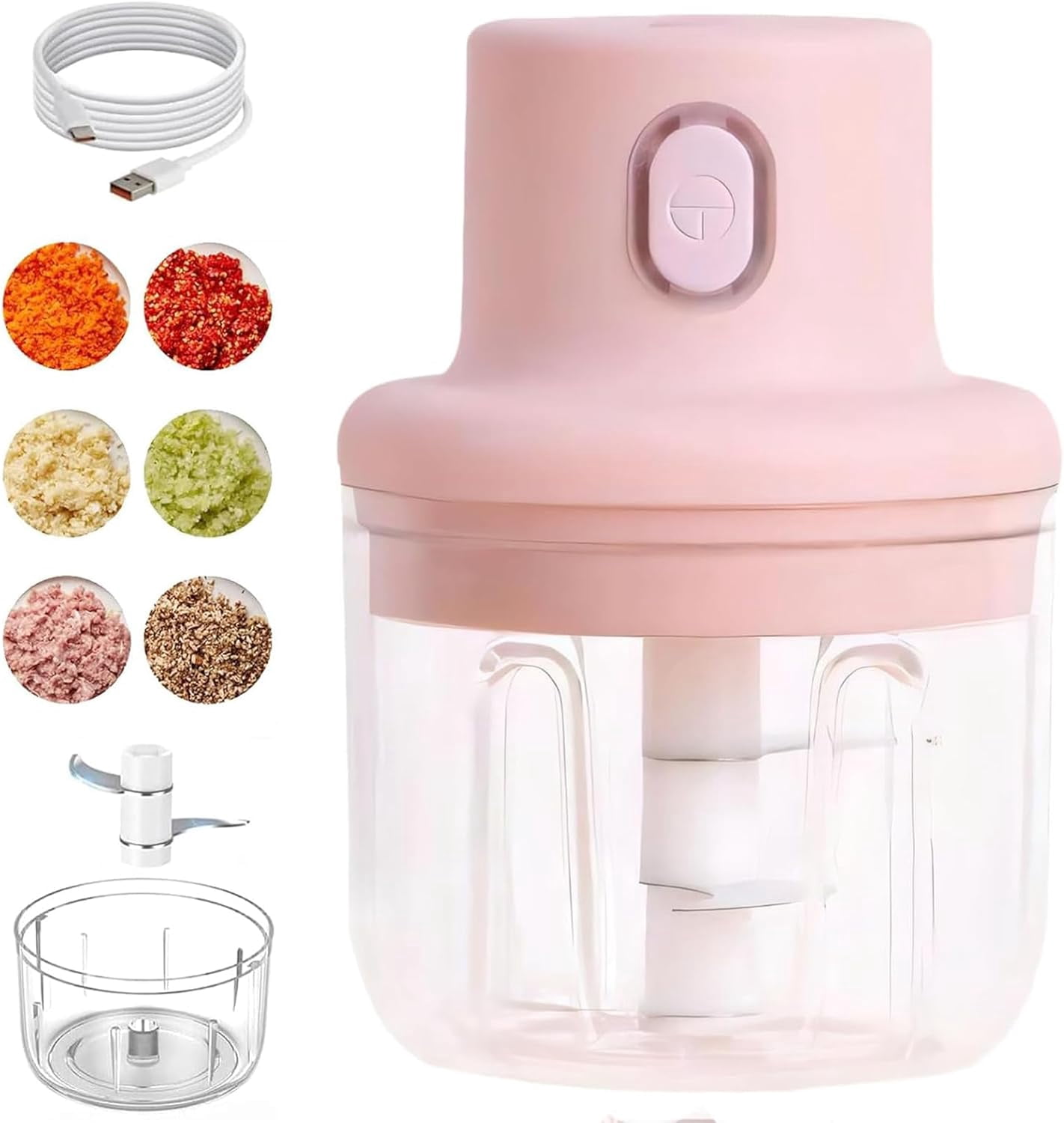Fair Faction Food Chopper, Fairfaction Wireless Food Chopper Mini ...