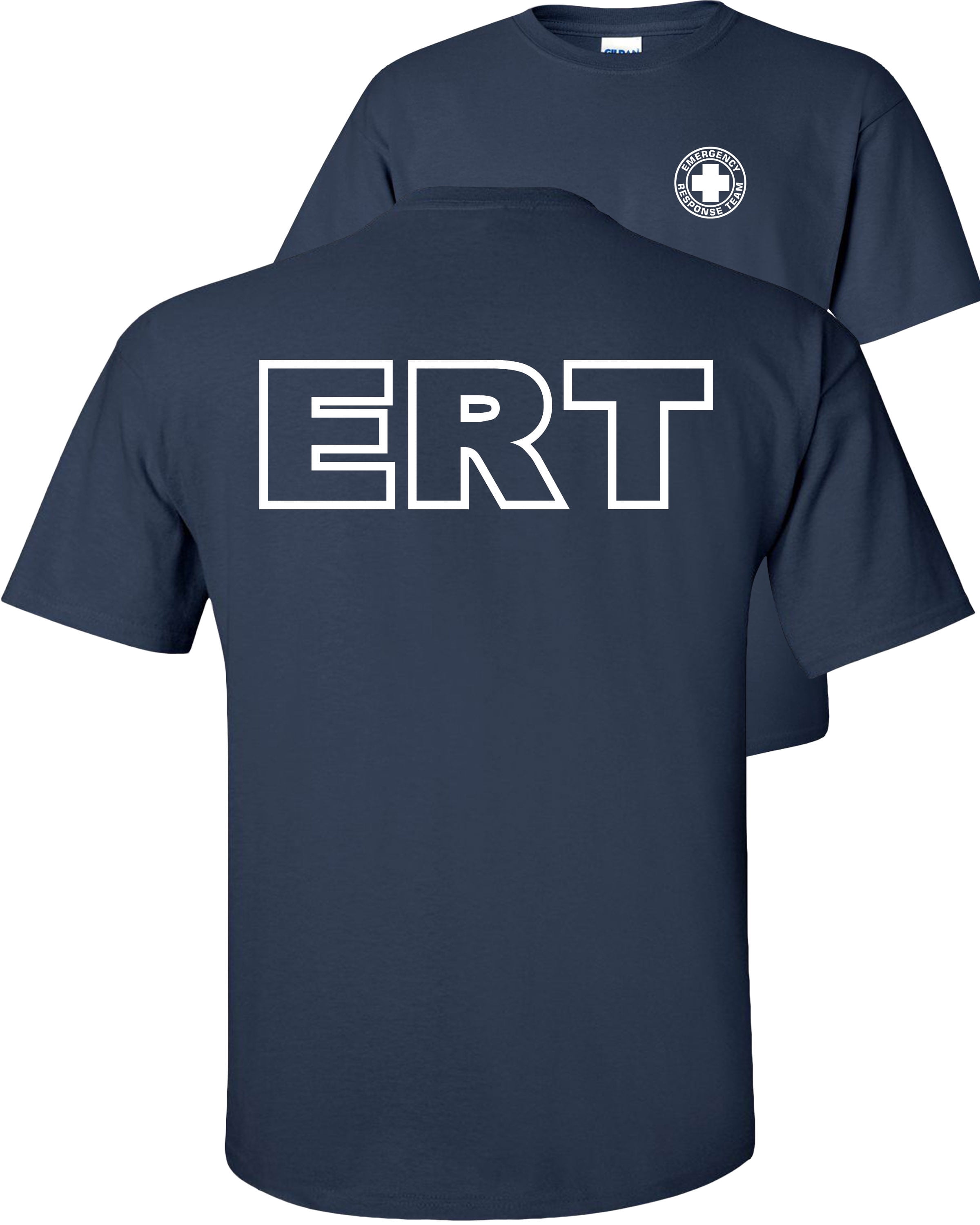 Fair Game ERT T-Shirt Emergency Response Team-Navy-Blue-XL - Walmart.com