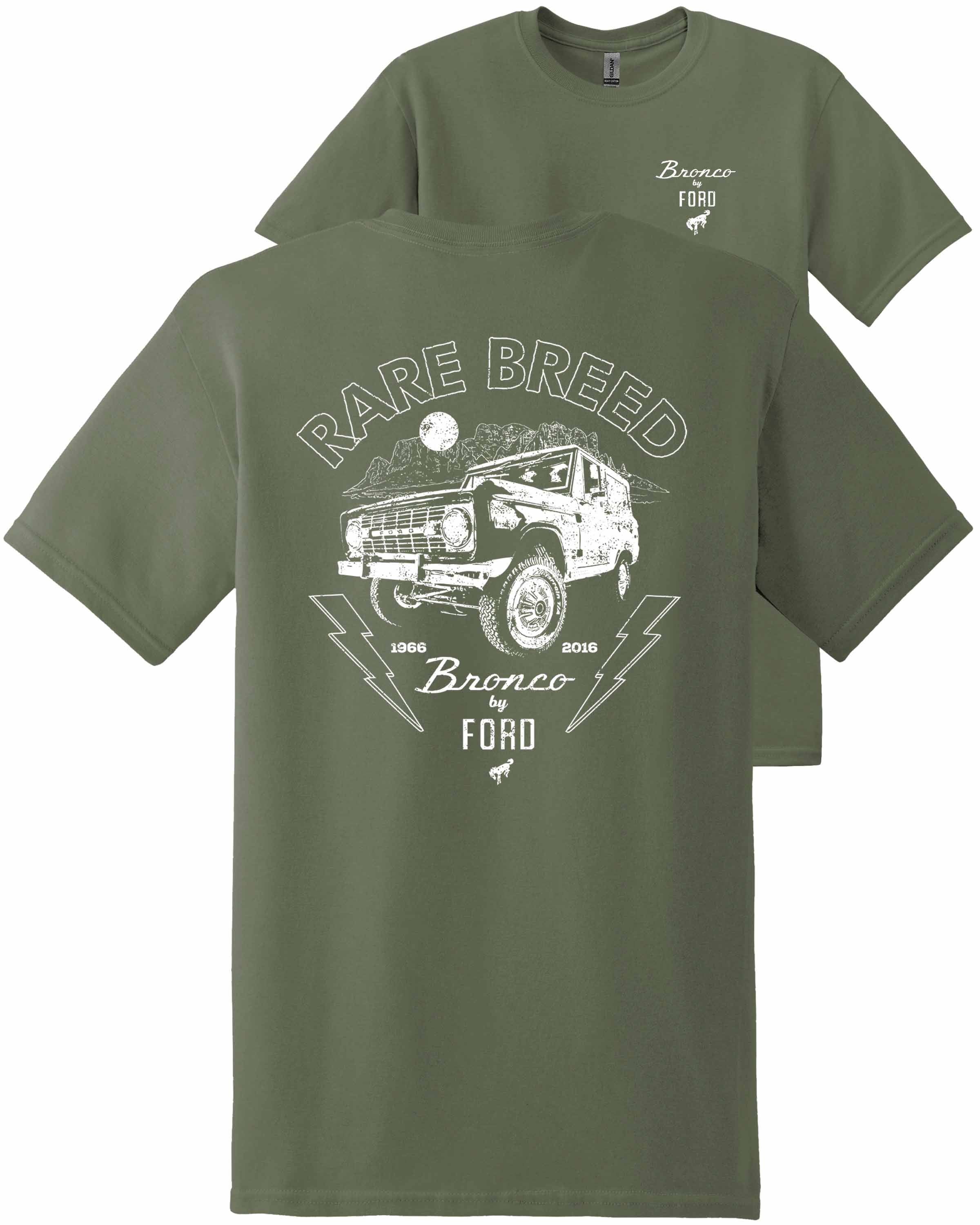 Fair Game Ford Bronco Rare Breed T-Shirt 1966-2016 bronco trucks ...
