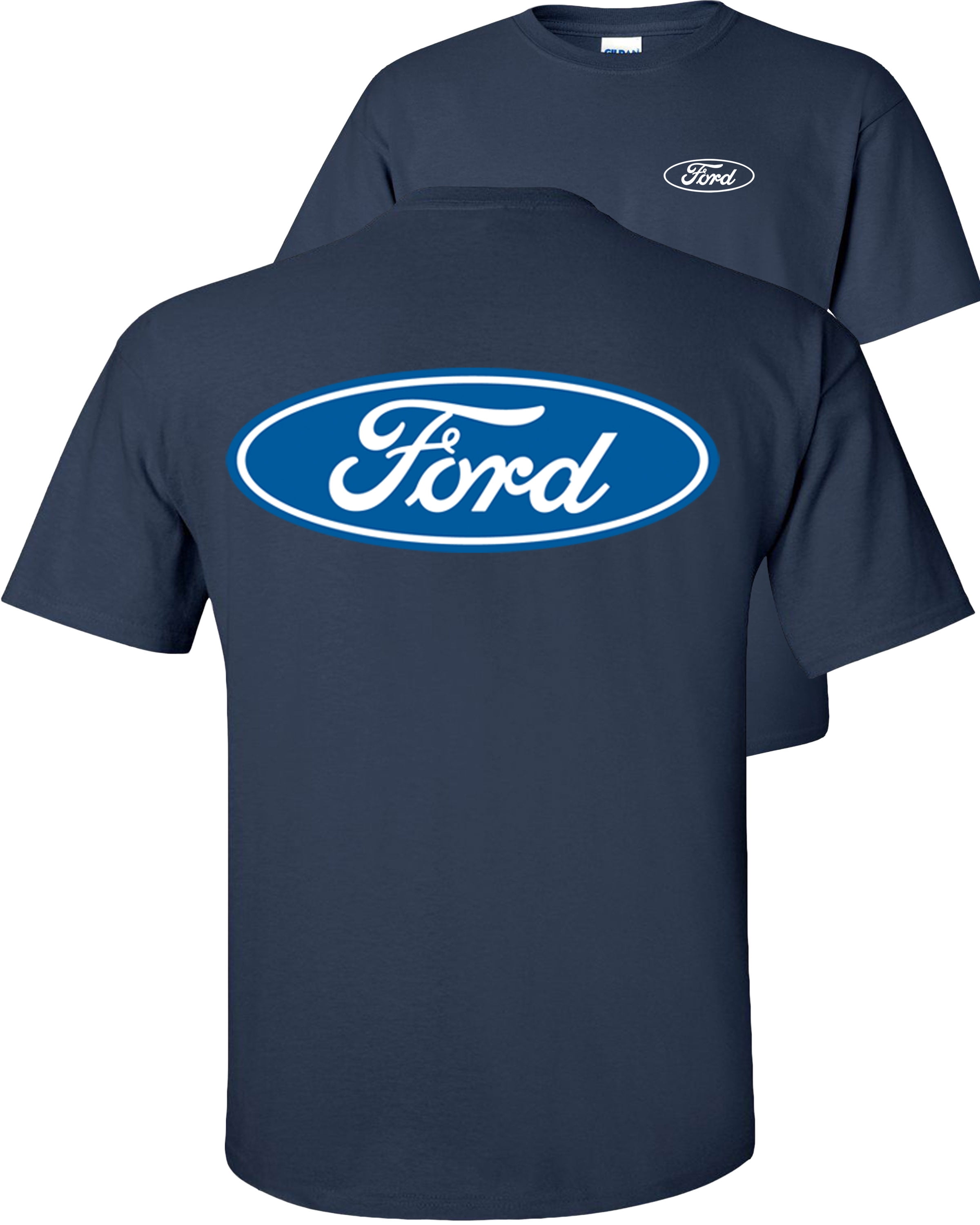 Fair Game Ford Oval Logo T-Shirt F&B, ford graphic tee-Navy-M - Walmart.com