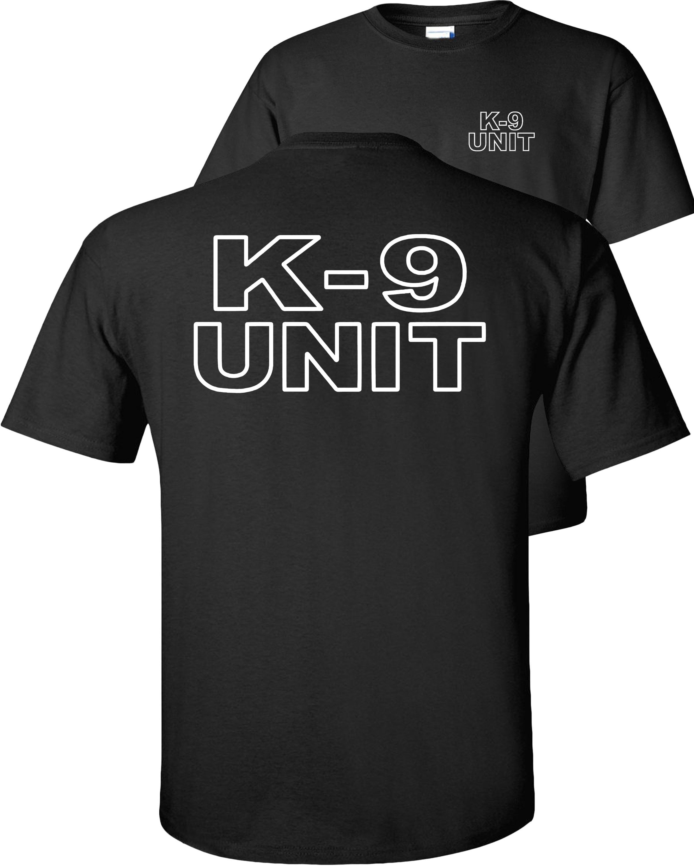 Fair Game Police K-9 Unit T-Shirt-Black-4x - Walmart.com