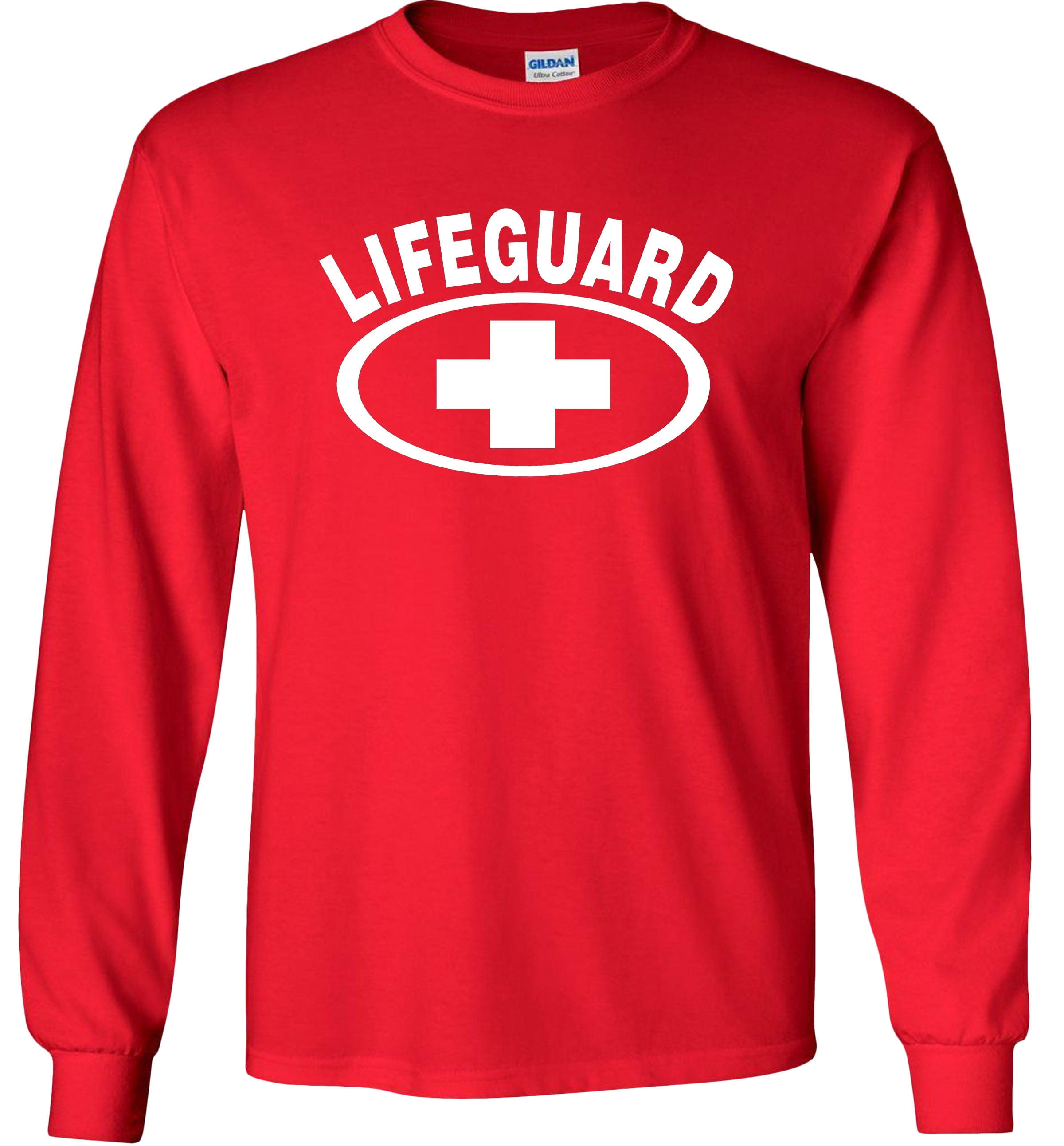 Fair Game Kids Life Guard Long Sleeve Shirt Lifeguarding Uniform ...