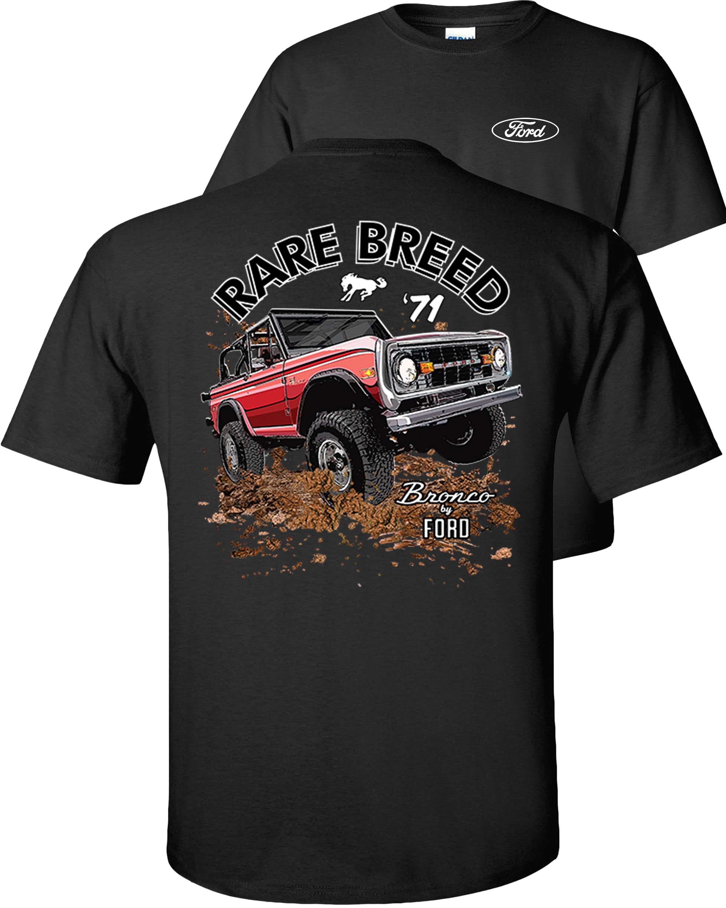Fair Game Rare Breed Ford Bronco T-Shirt, Classic Vintage Retro Bronco ...