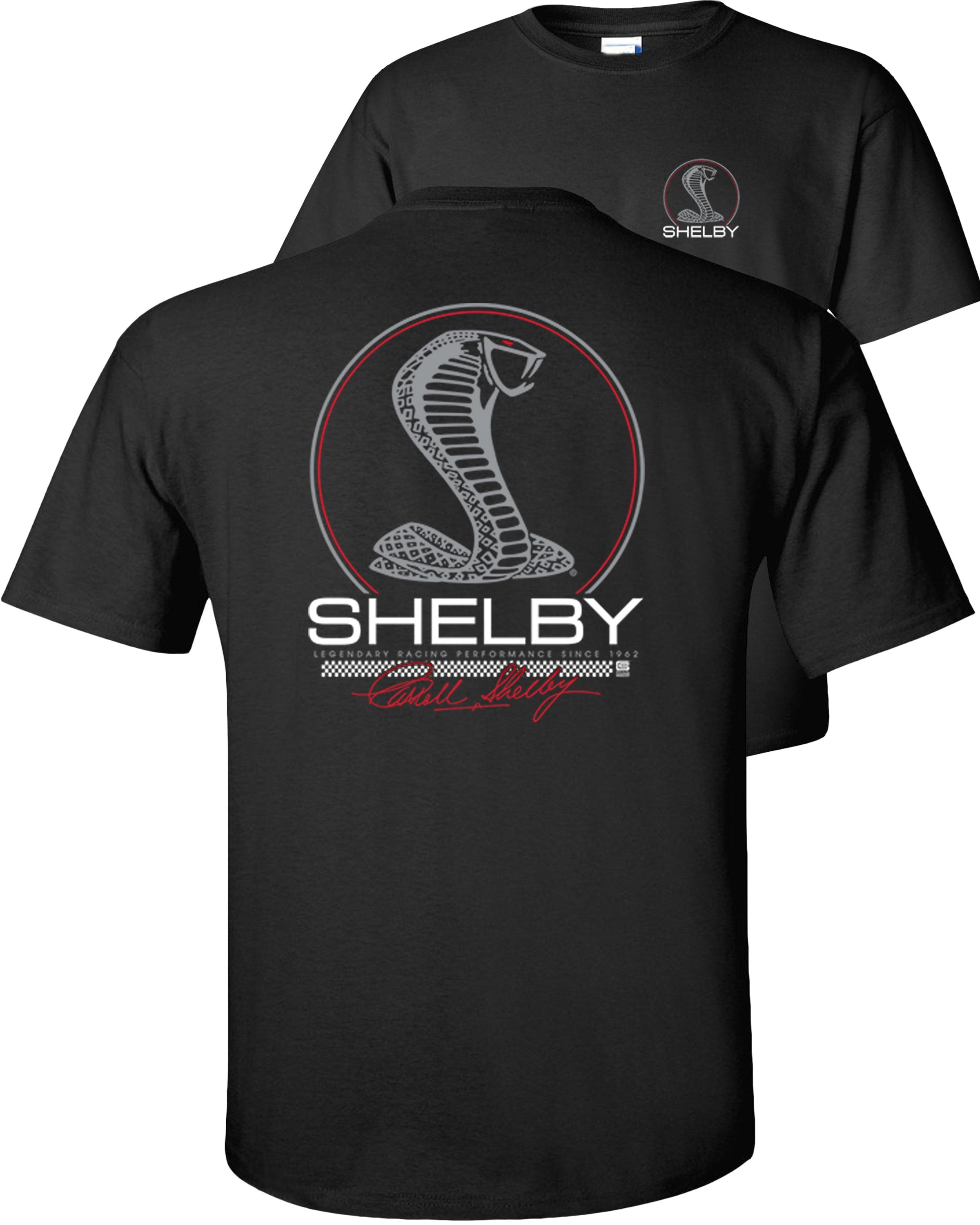 Fair Game Shelby Cobra Legendary Racing Circle T-Shirt-Black-4x ...
