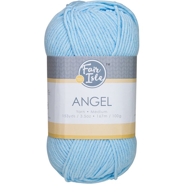 Fair Isle Angel Yarn-Cool Blue - Walmart.com