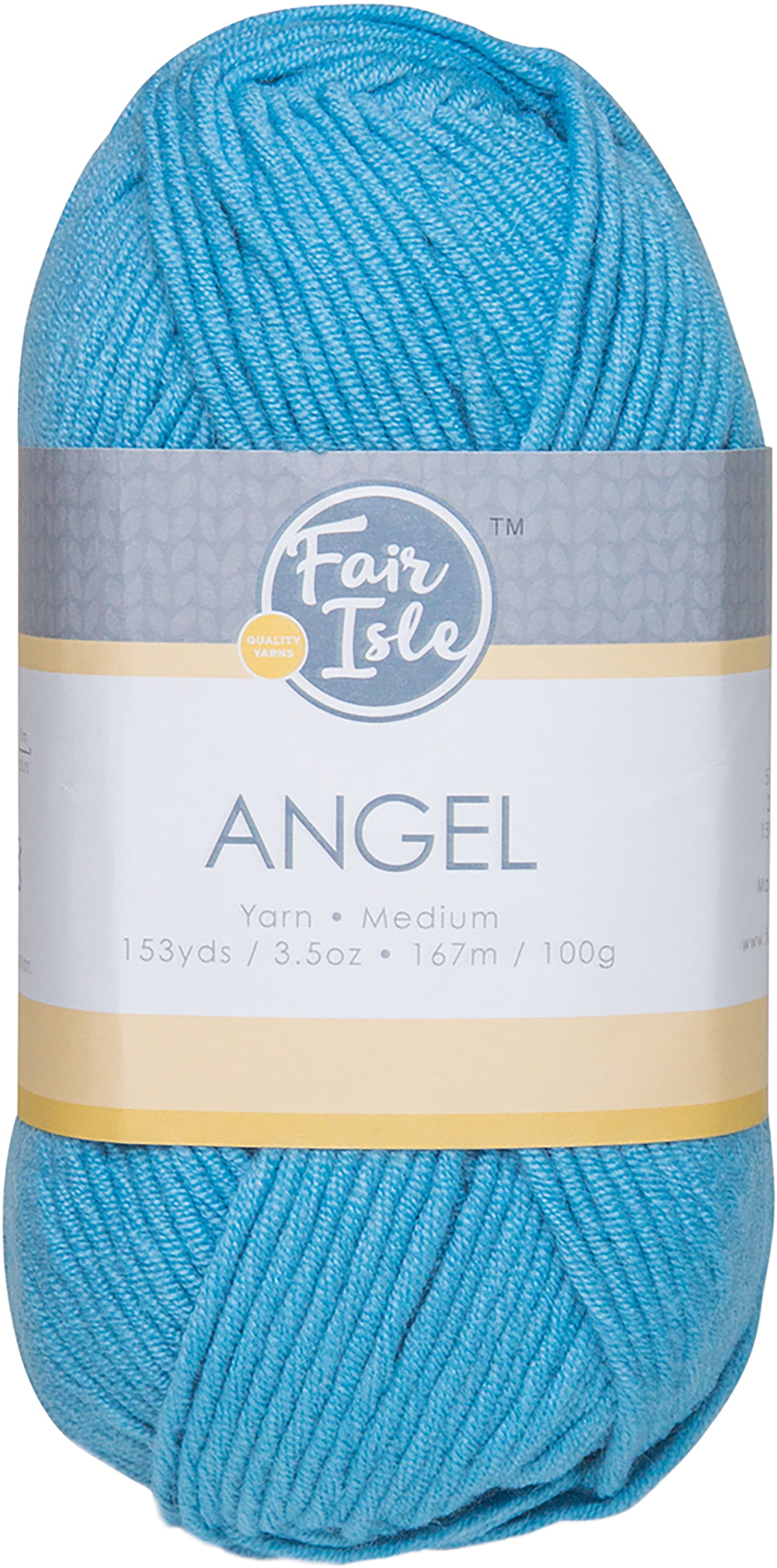 Fair Isle Angel Yarn-Sky - Walmart.com
