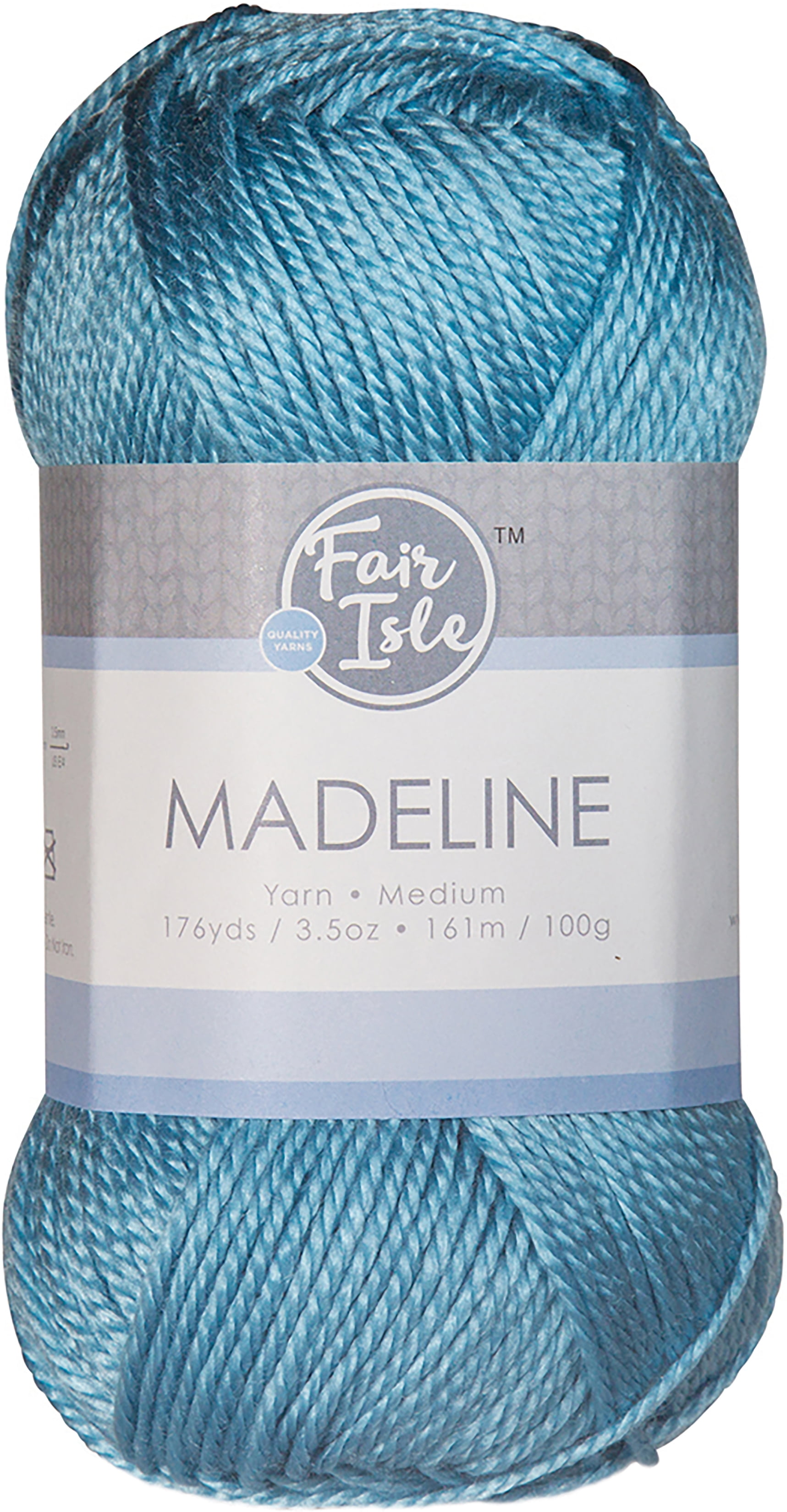Fair Isle Madeline Yarn-Sky - Walmart.com
