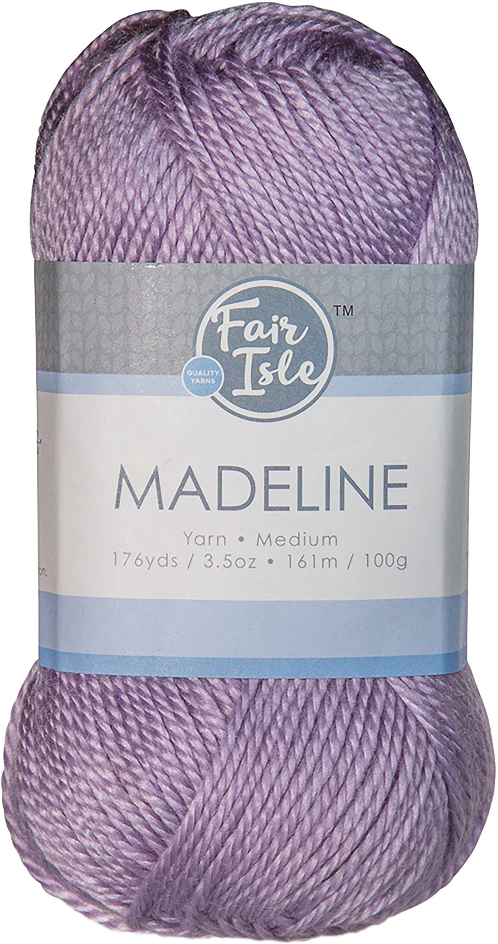 Fair Isle Madeline Yarn-lilac - Walmart.com