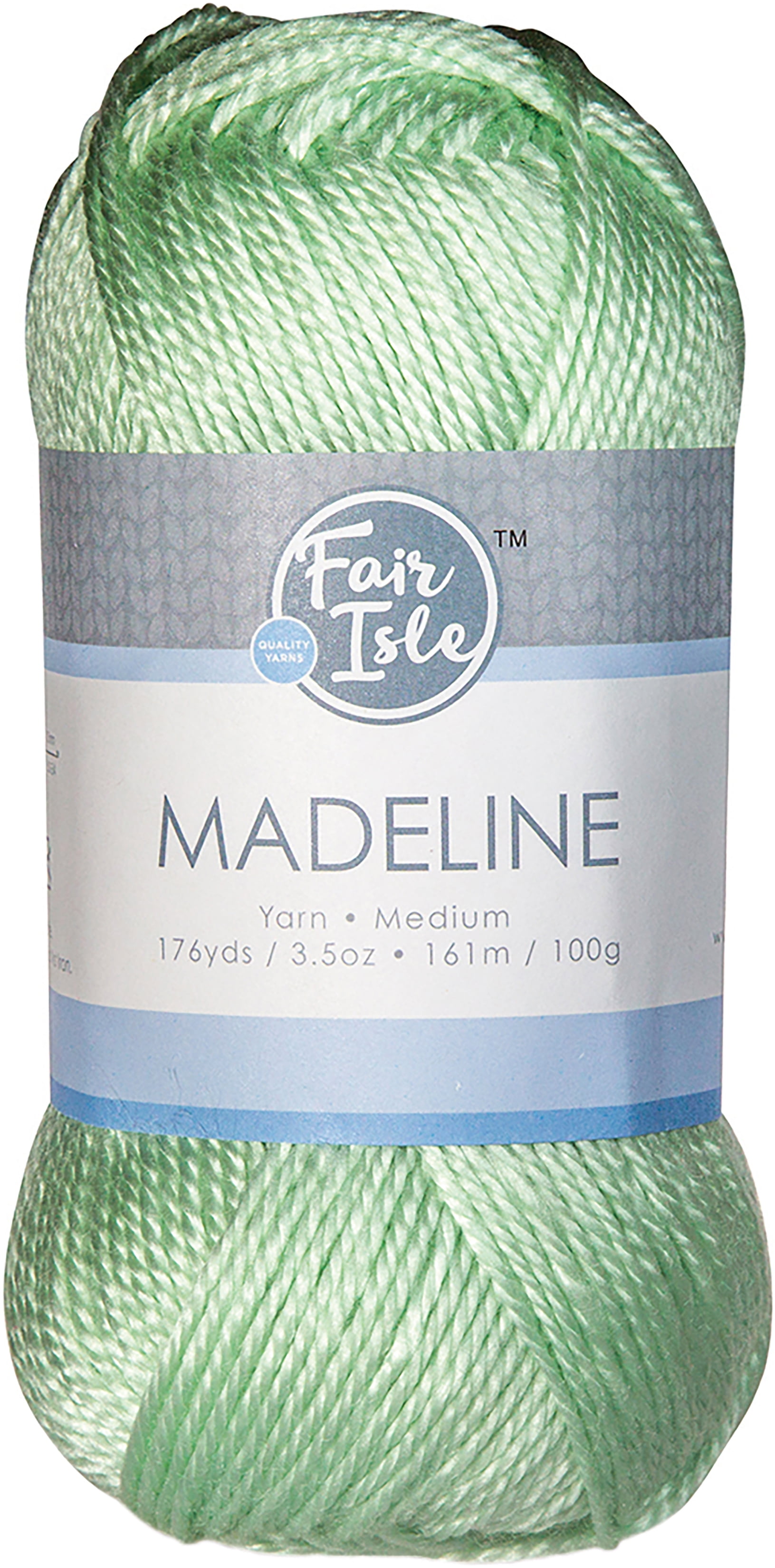 Fair Isle Madeline Yarn-minty - Walmart.com