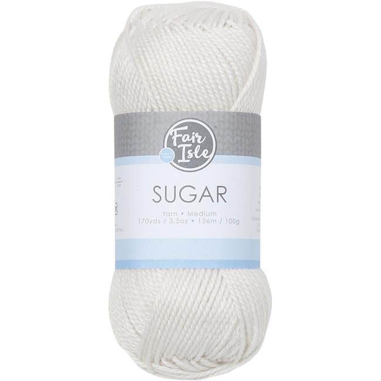 Fair Isle SU101912-5953 Cloud - Sugar Yarn - Walmart.com