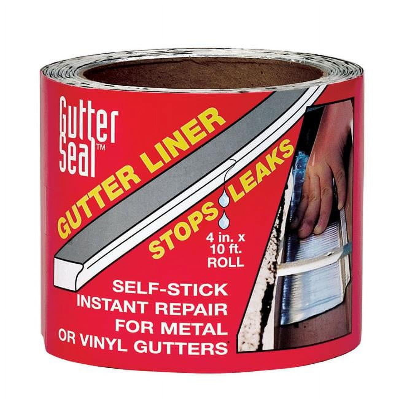 Fair Products GL410 4 in. x 10 ft. Gutter Seal Liner - Walmart.com