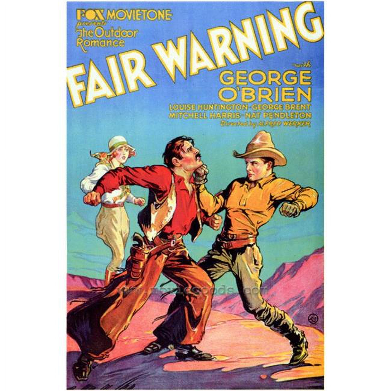 Fair Warning Movie Poster - 27 x 40 in. - Walmart.com