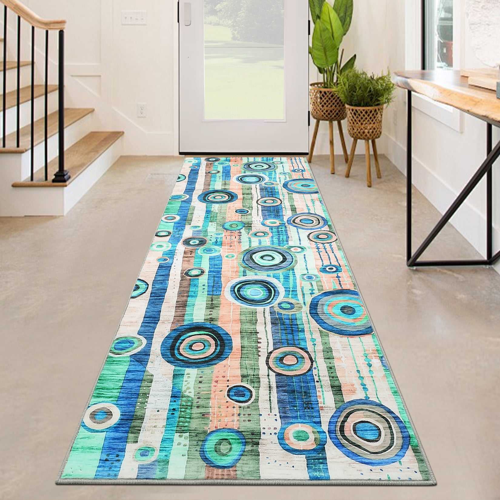 FairOnly 2'x6' Runner Rugs for Hallway Washable Soft Modern Rugs for ...