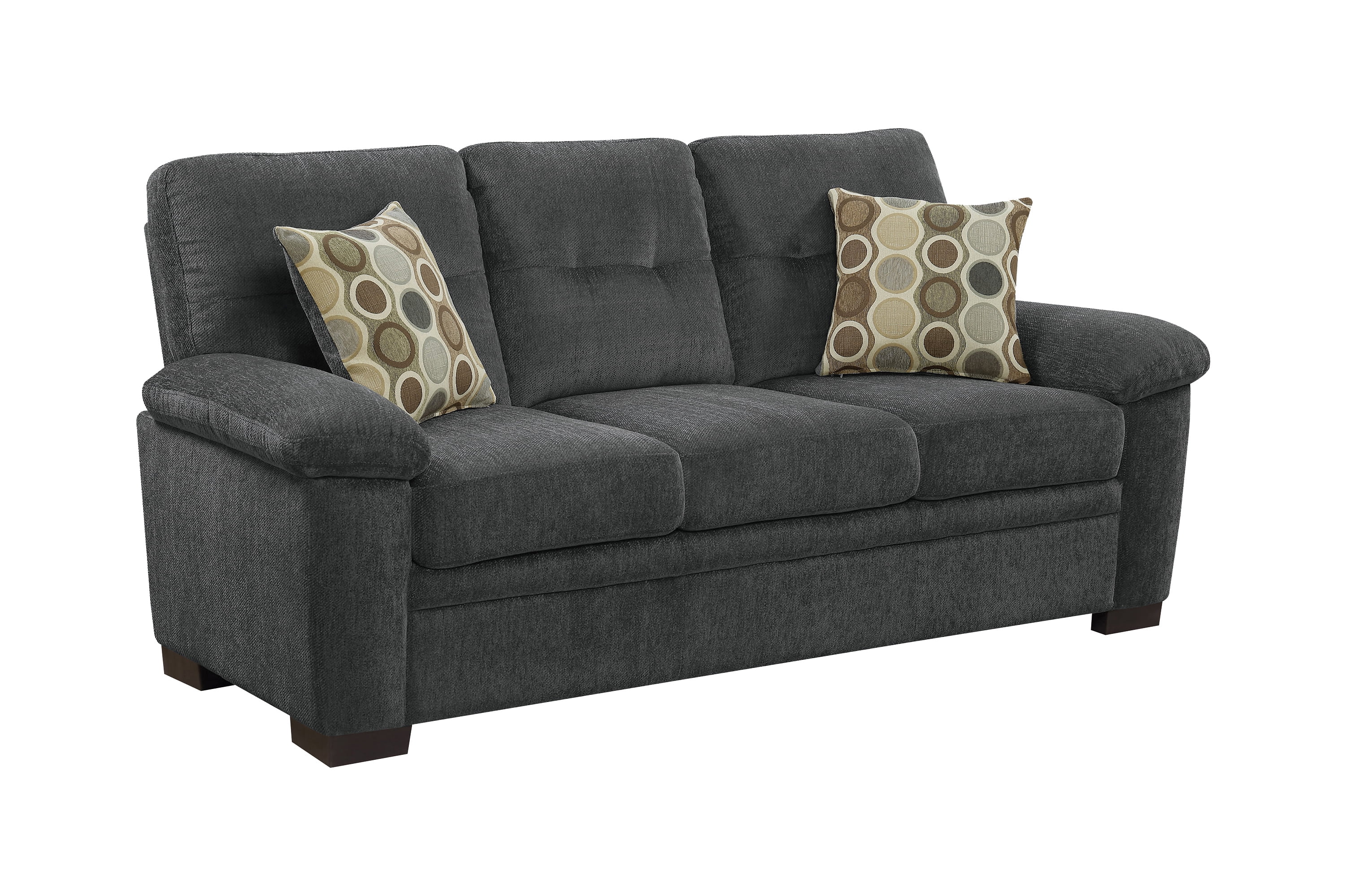 Fairbairn Upholstered Tufted Living Room Set - Walmart.com