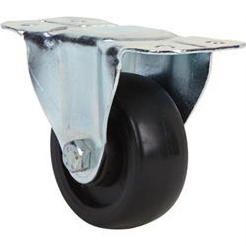 Fairbanks 189110 Rigid Zinc-Plated Caster - 3 inch, Model No. 143130600 ...
