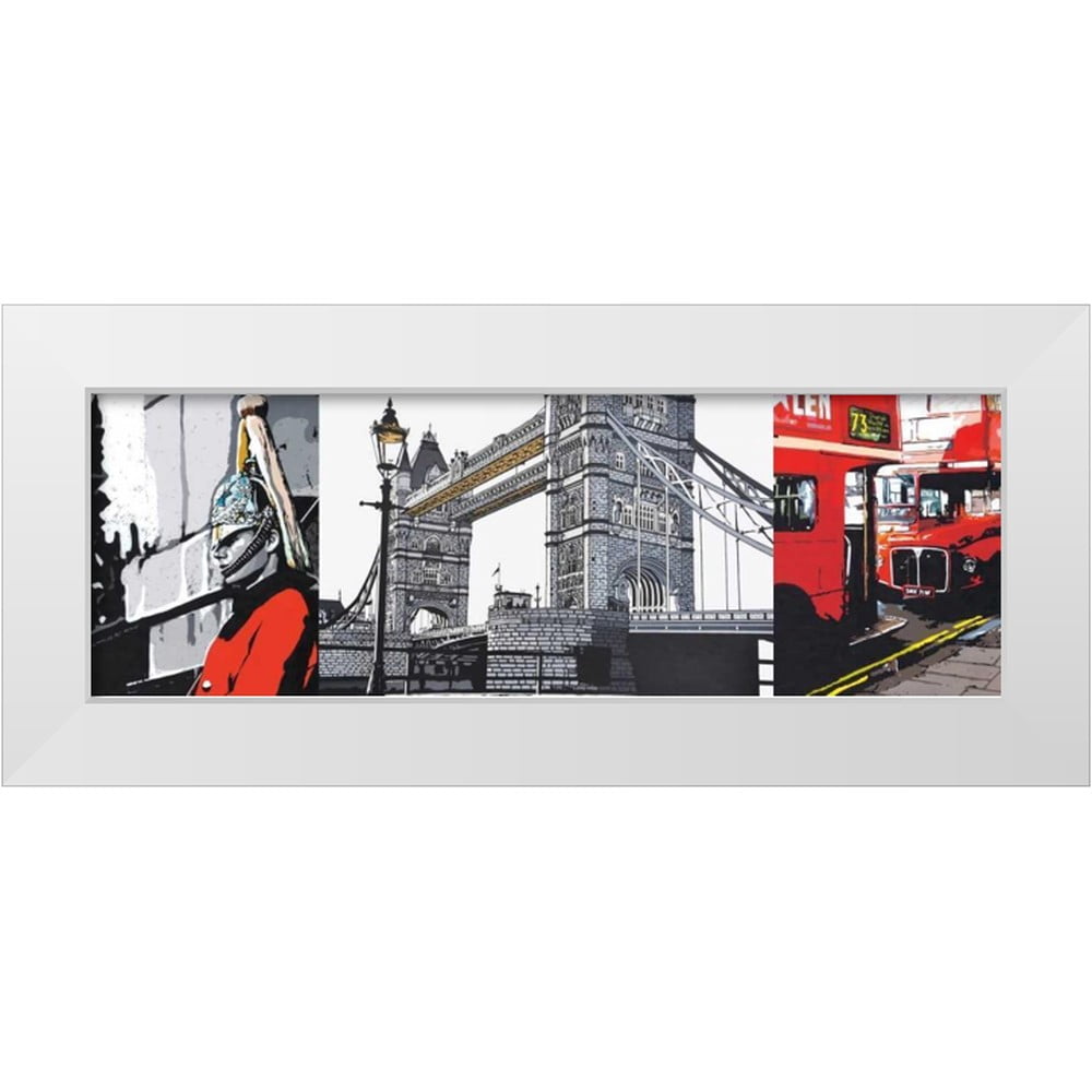 Fairbrother, Jo 18x9 White Modern Wood Framed Museum Art Print Titled ...